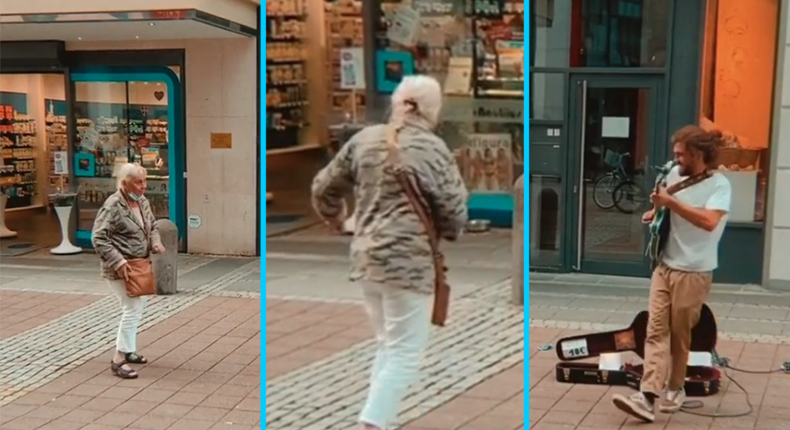Abuelita Baila Con Artista Callejero Y Se Vuelve Viral Coolture
