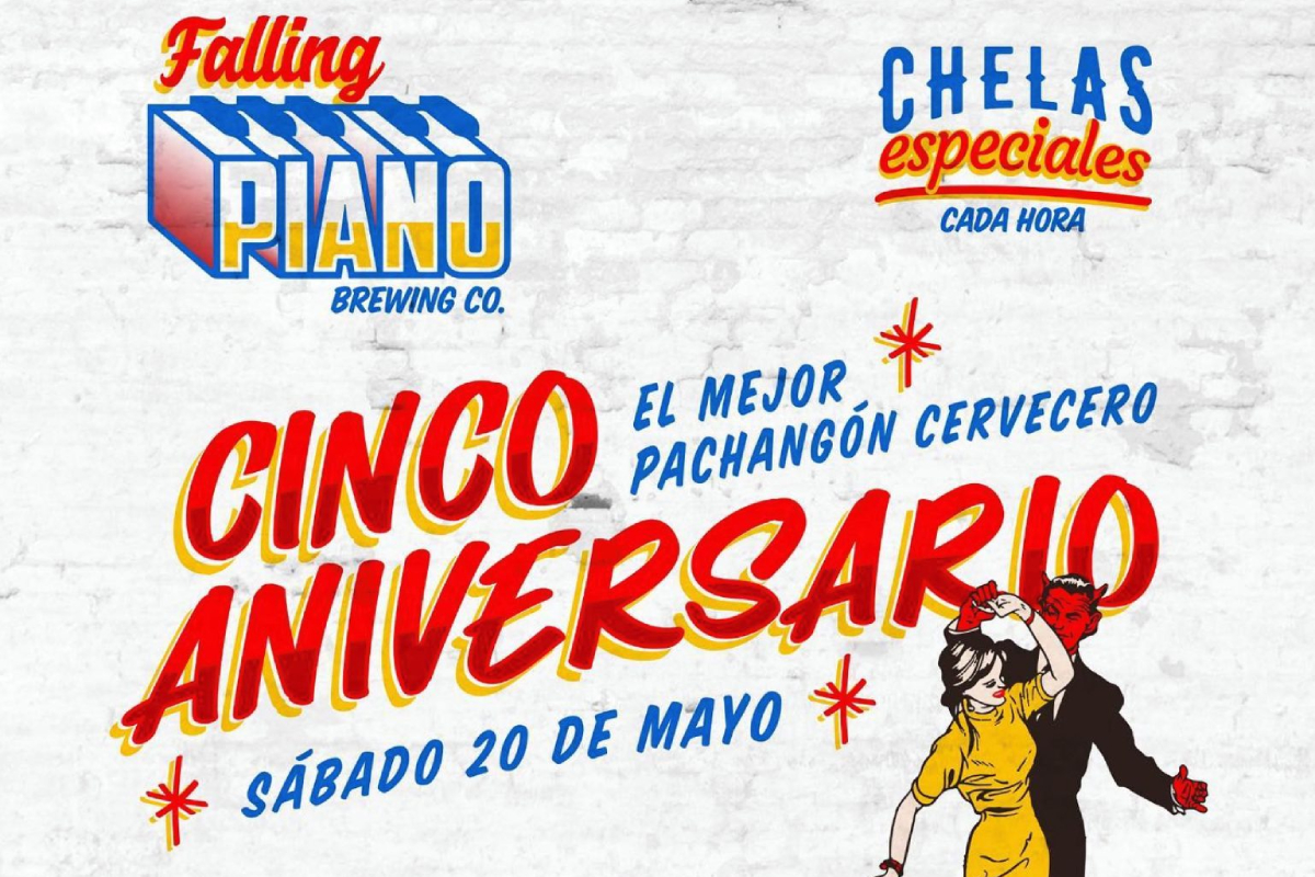 Falling Piano: Quinto Aniversario de Cerveza Artesanal en Roma Norte ...