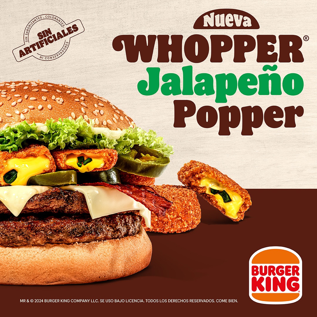 Whopper Jalapeño Popper, la nueva joyita de Burger King - Coolture ...
